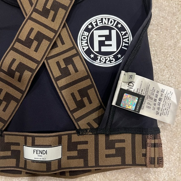 Fendi | Tops | Fendi Sports Bra 220 | Poshmark
